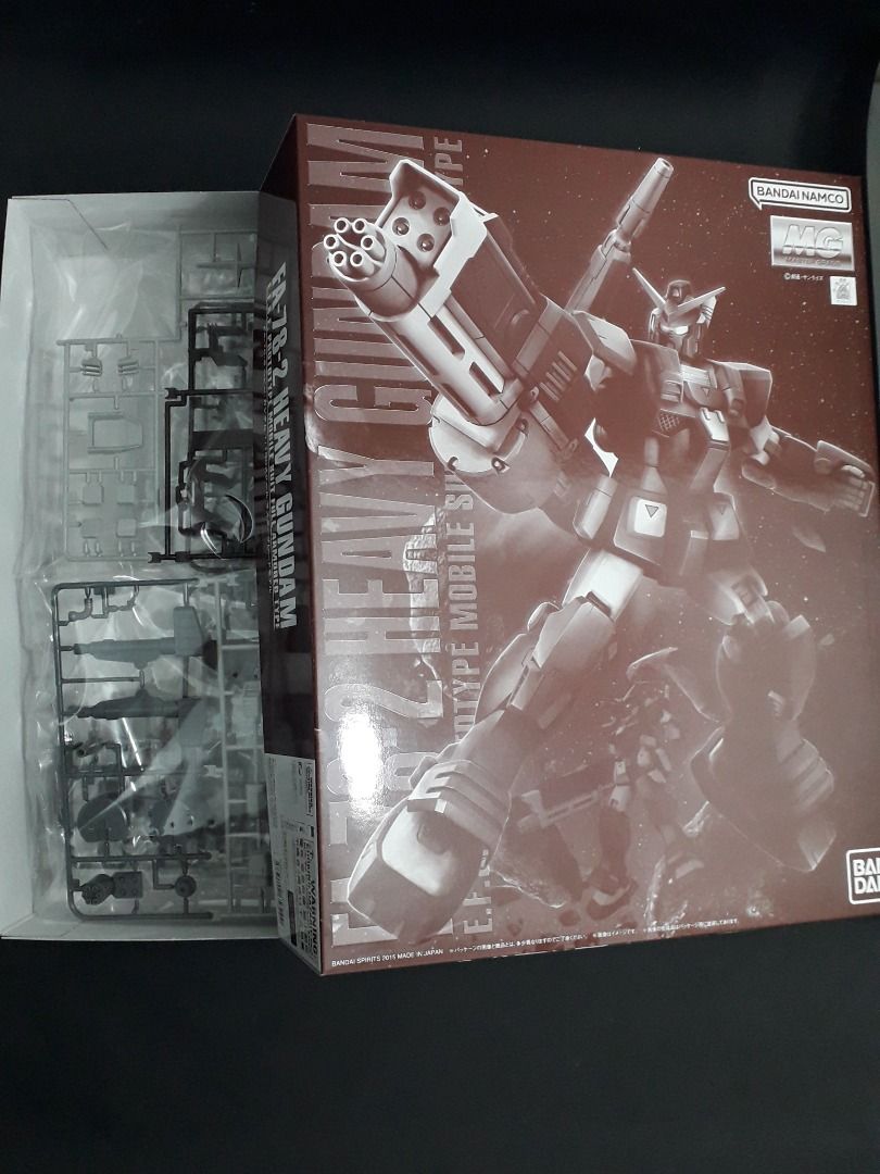 Bandai 魂限 MG 1/100 重裝高達 FA-78-2 Heavy Gundam MSV 重武裝 高達 模型 Master Grade ...