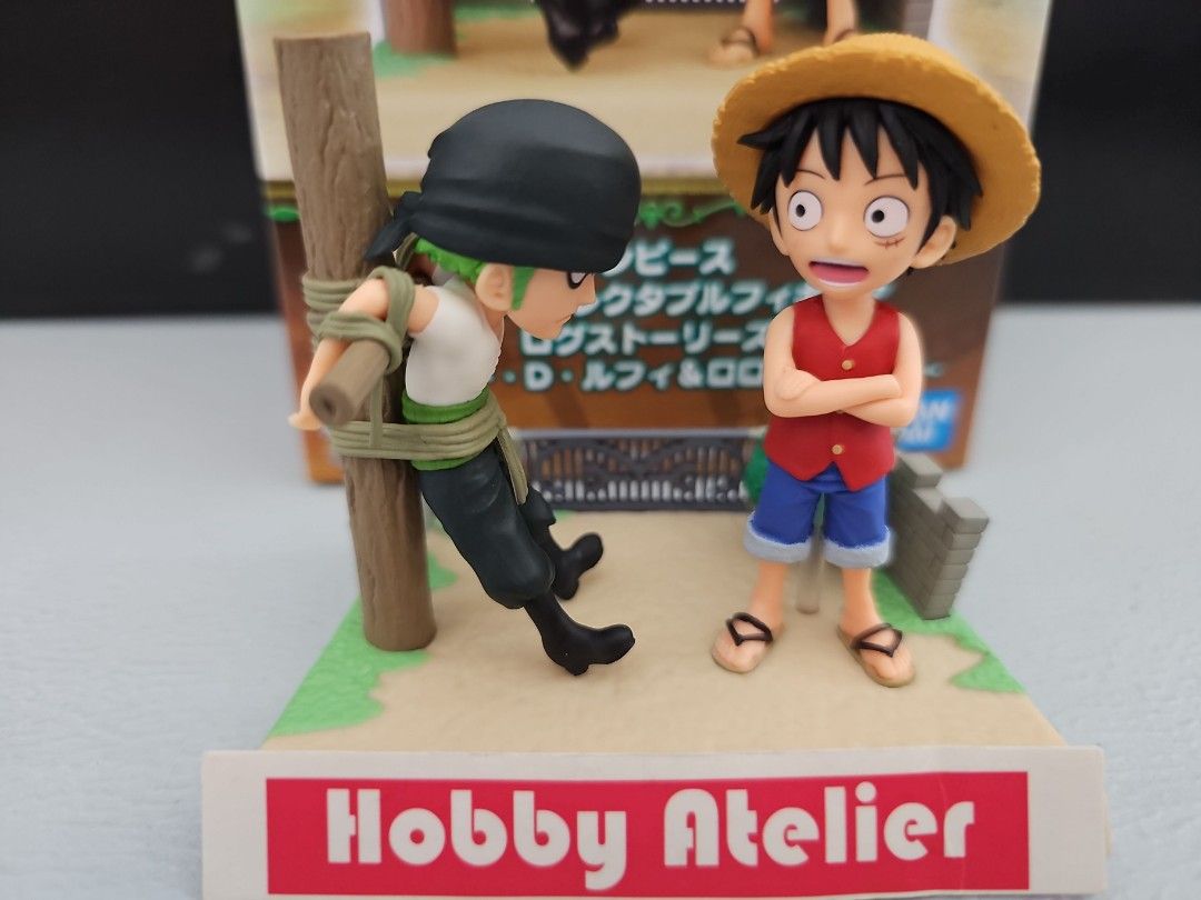 Banpresto WCF One Piece Zorro & Luffy, Hobbies & Toys, Toys & Games on ...