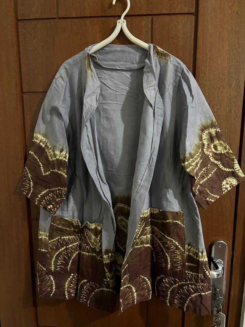 Batik outer Sasirangan, Fesyen Wanita, Pakaian Wanita, Baju Luaran di ...