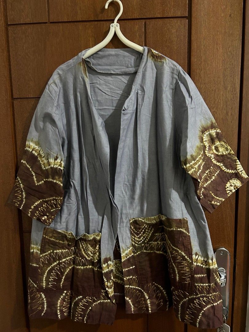 Batik outer Sasirangan, Fesyen Wanita, Pakaian Wanita, Baju Luaran di ...