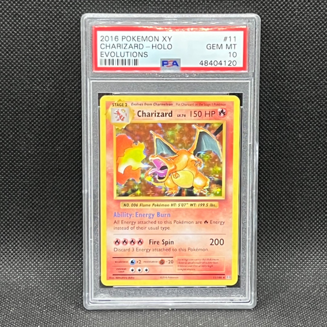 Best Eye Appeal Excellent Centering PSA 10 2016 Pokemon XY Evolutions ...