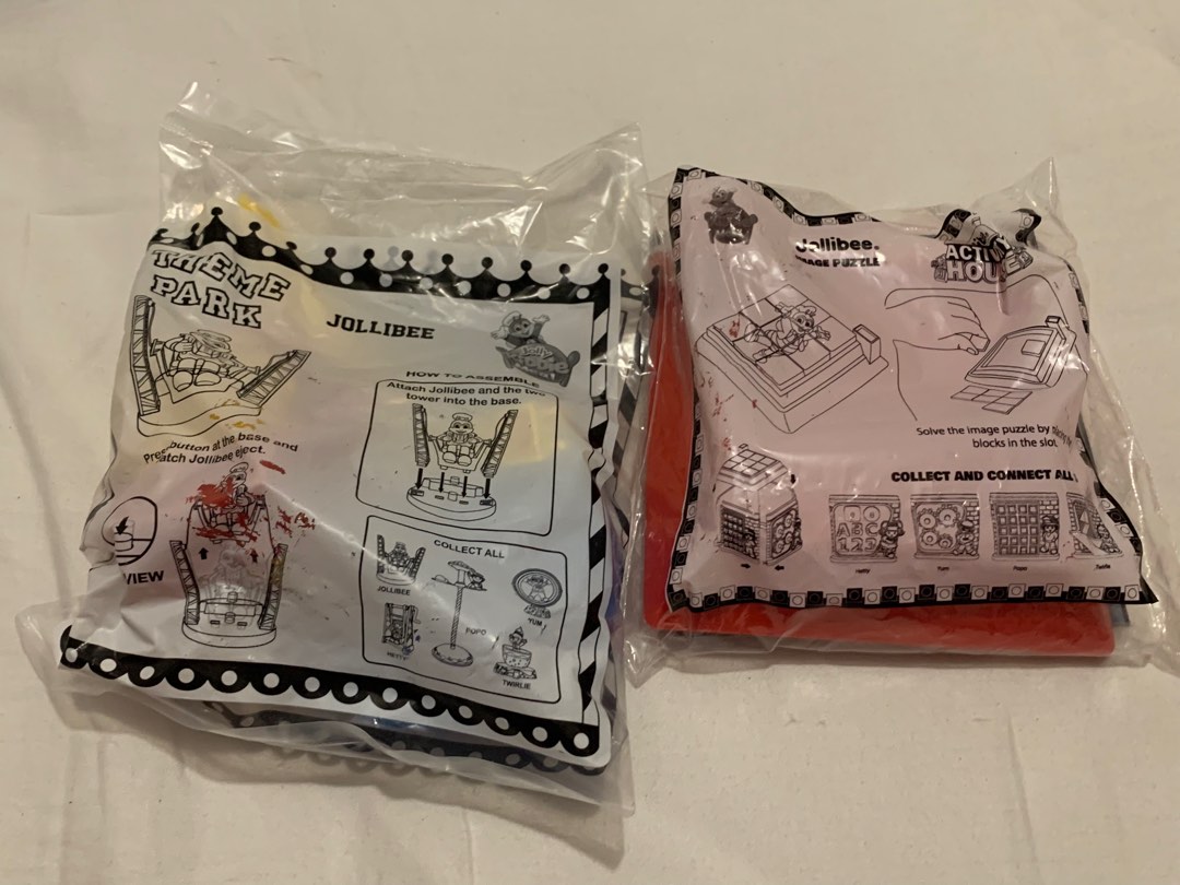 BNEW Set of 2 Jolly Kiddie Meal toys, Hobbies & Toys, Toys & Games on ...