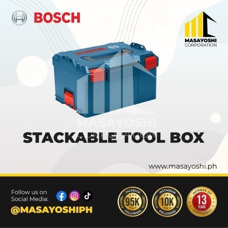 Bosch L-Boxx 238 Stackable Tool Box | Safety Box | Storage Box | Bosch ...