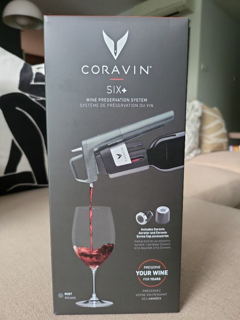 Brand new Coravin 6+, Furniture & Home Living, Home Improvement ...