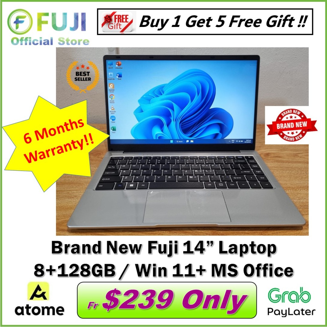 Brand New Fuji Ultrabook S1 14 Inch Laptop - Windows 11 - Free MS ...