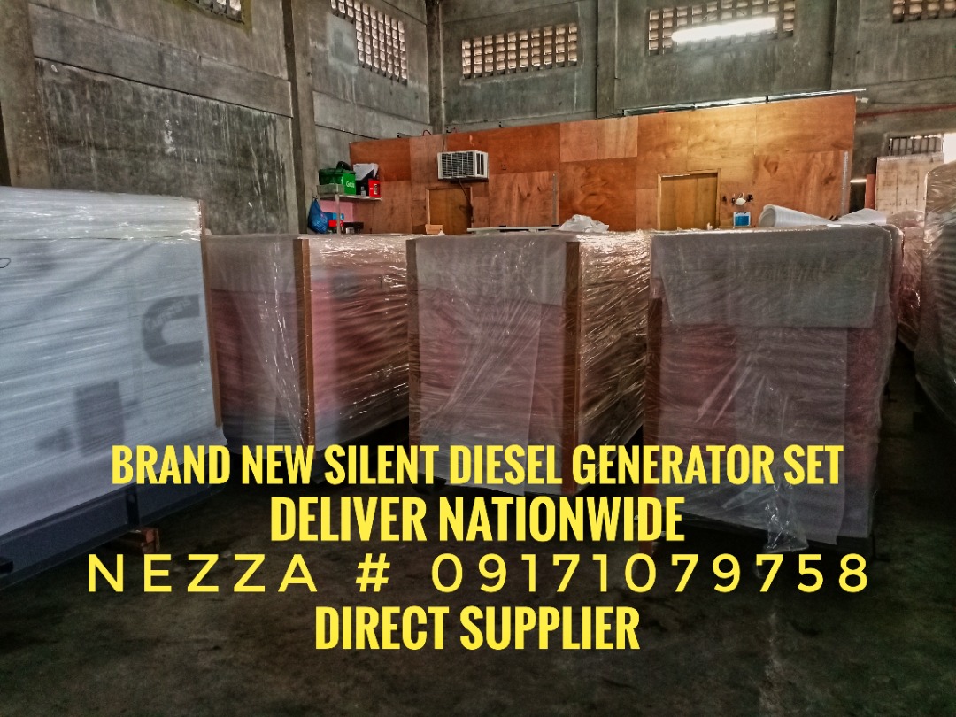 BRAND NEW SILENT DIESEL GENERATOR SET, Commercial & Industrial ...