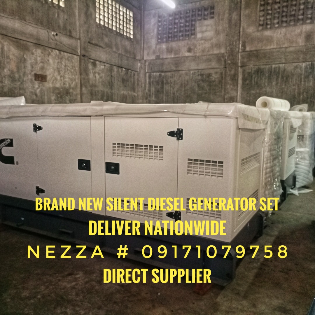 BRAND NEW SILENT DIESEL GENERATOR SET, Commercial & Industrial ...