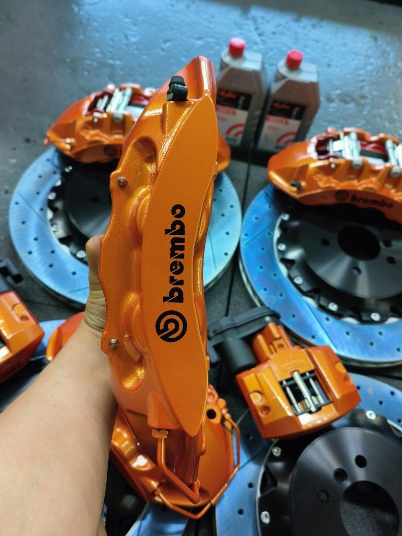 Brembo GTR35 6/4 With Epb BMW F10 , F06 , F12 , G20 , G30 , Toyota ...