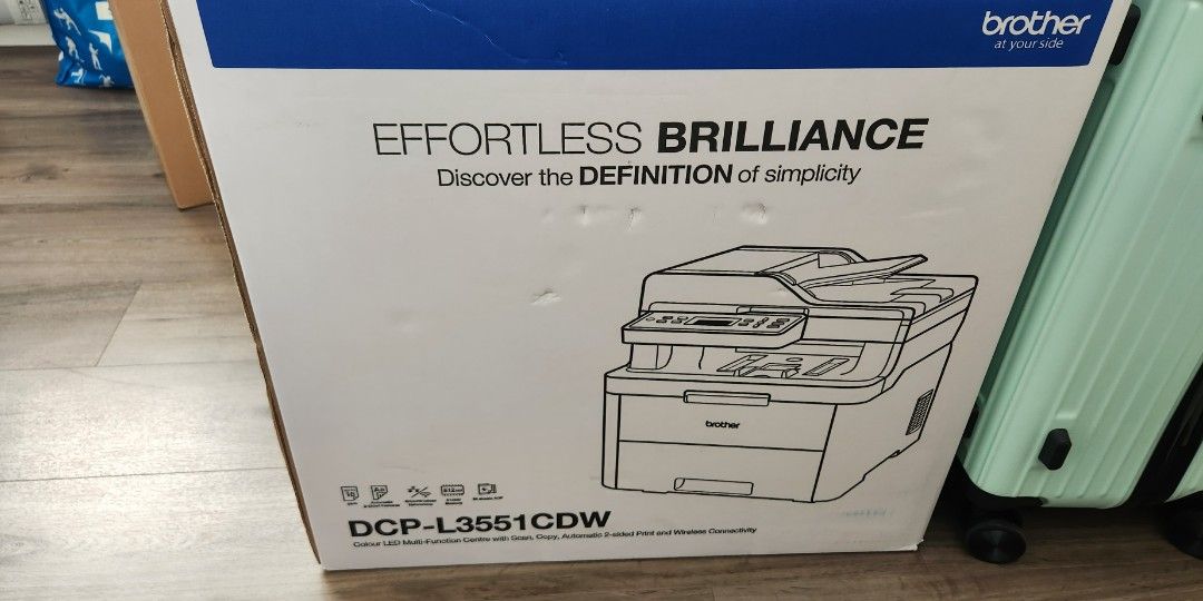 Brother laser color print, Computers & Tech, Printers, Scanners ...