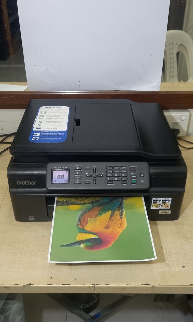 Brother Printer MFC-J470DW (Come wirh refill cartridge)(#E2), Computers & Tech, Printers ...