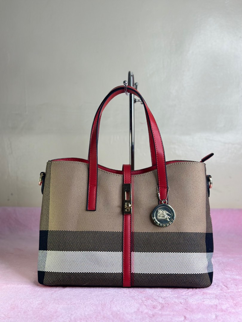 Burberry 2 way bag, Luxury, Bags & Wallets on Carousell