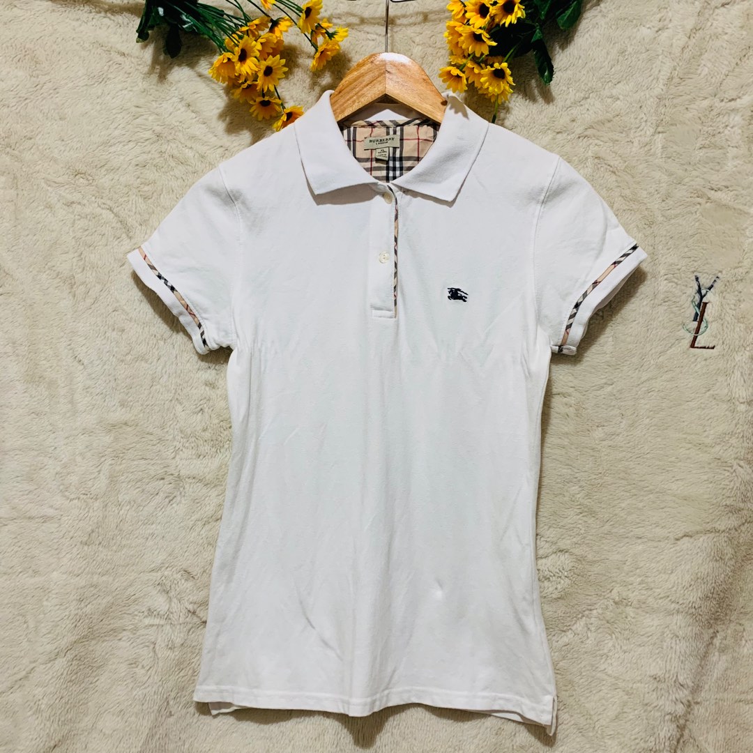 Burberry Polo, Women's Fashion, Tops, Shirts on Carousell