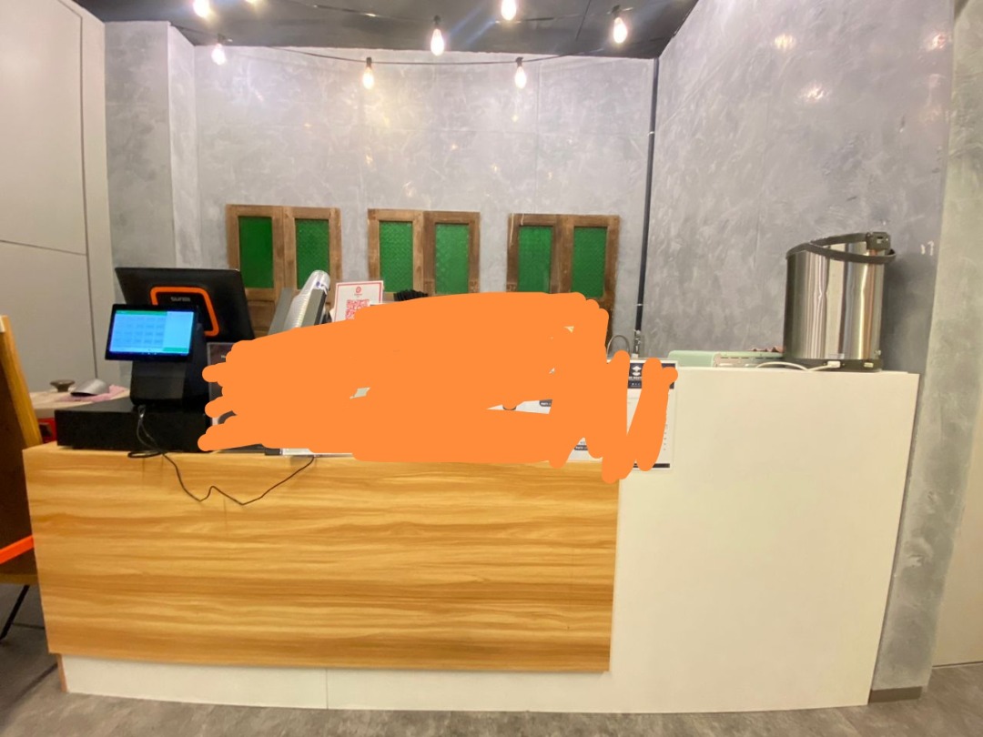 Cafe Counter Office Reception Coffee Counter Furniture Home Living