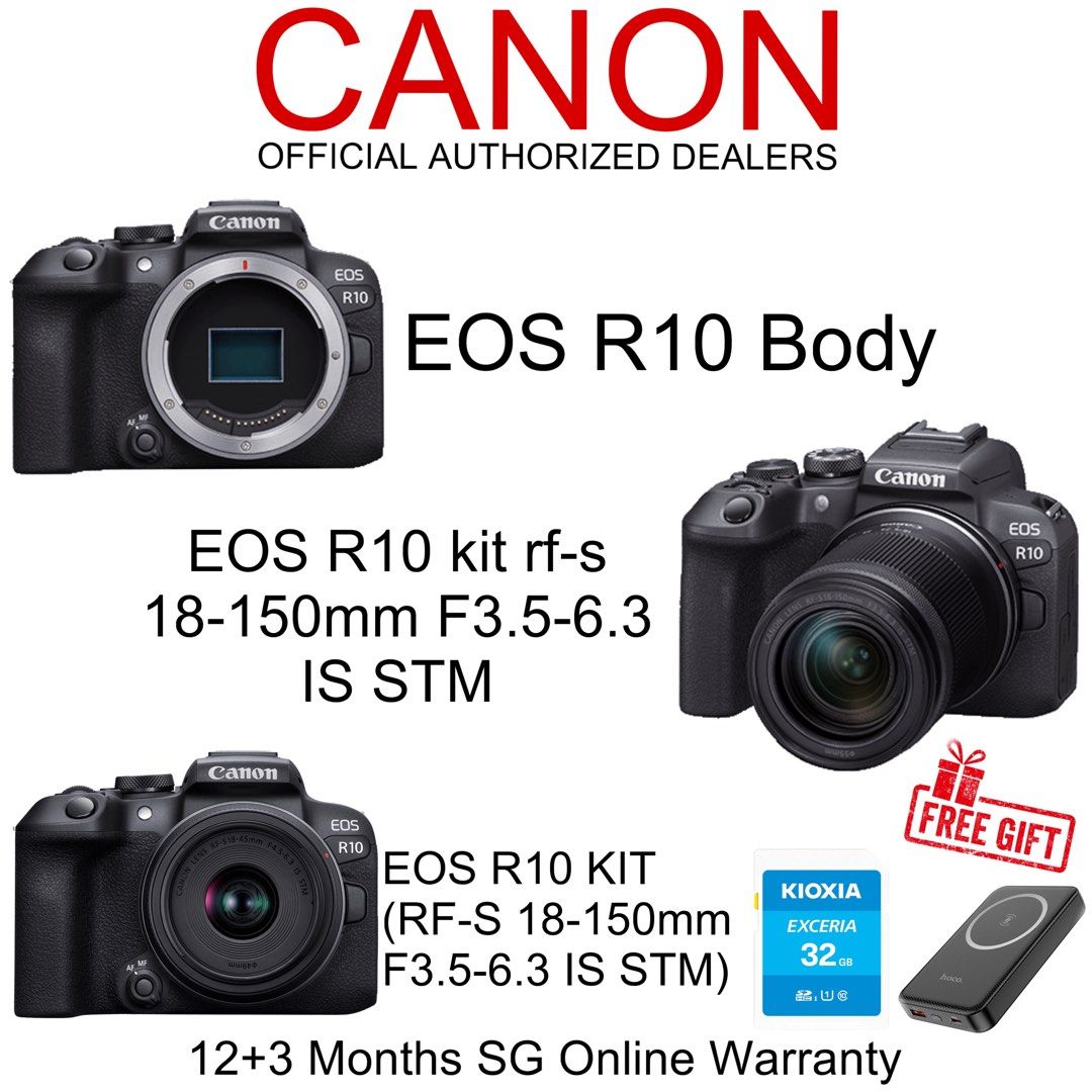 CANON EOS R10 Body/Kit, Photography, Cameras on Carousell
