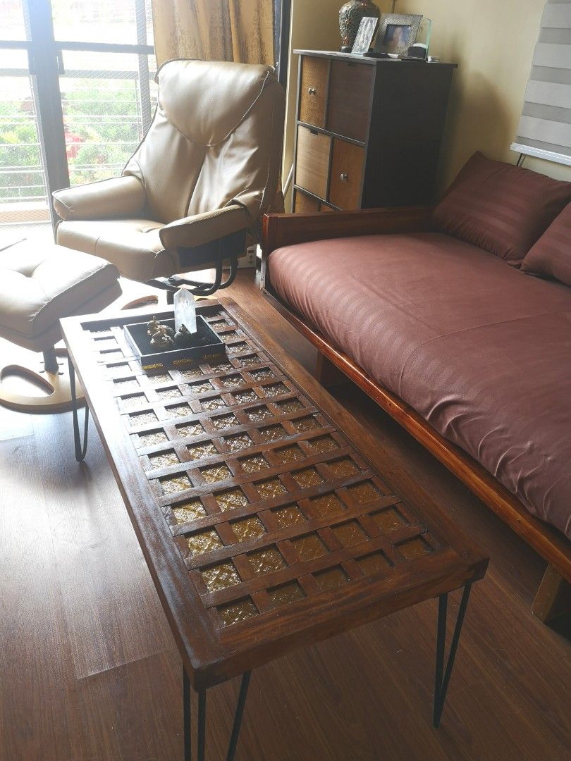 Capiz Window Center Table, Furniture & Home Living, Furniture, Tables ...