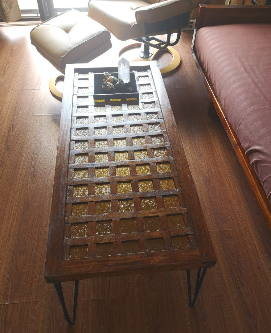 Capiz Window Center Table, Furniture & Home Living, Furniture, Tables ...