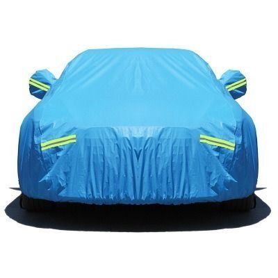 Car Cover Sun Dust UV Protection Outdoor covers Umbrella Silver Blue Reflective Stripe For Coupe Sedan SUV Car Accessories Accessories on Carousell