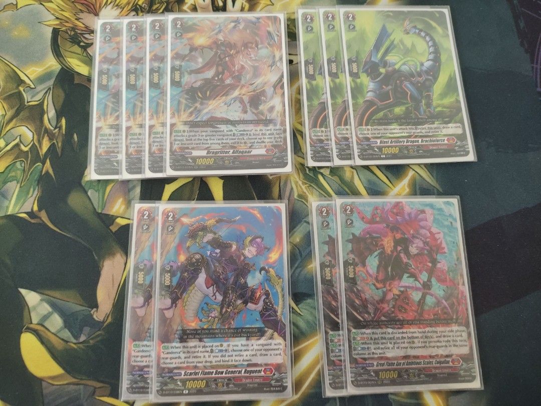 Cardfight Vanguard English Gandeeva Deck, Hobbies & Toys, Toys & Games ...