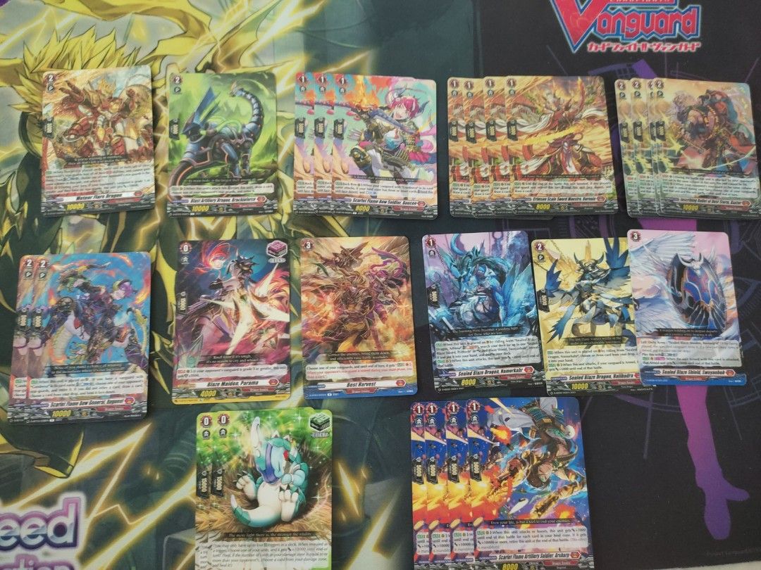 Cardfight Vanguard English Gandeeva Deck, Hobbies & Toys, Toys & Games ...