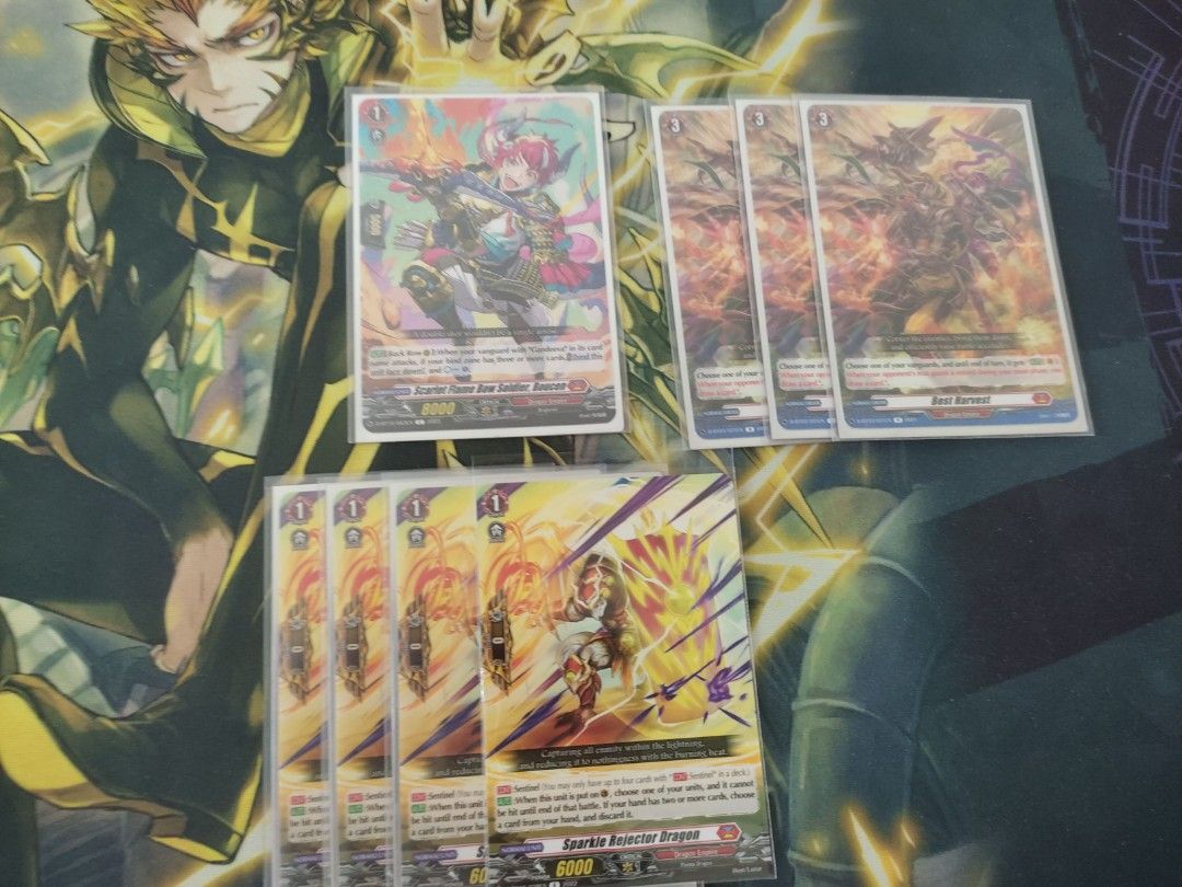 Cardfight Vanguard English Gandeeva Deck, Hobbies & Toys, Toys & Games ...