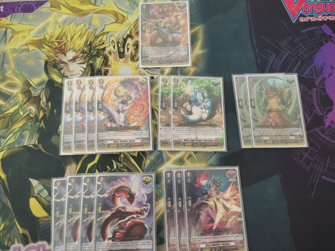 Cardfight Vanguard English Gandeeva Deck, Hobbies & Toys, Toys & Games ...