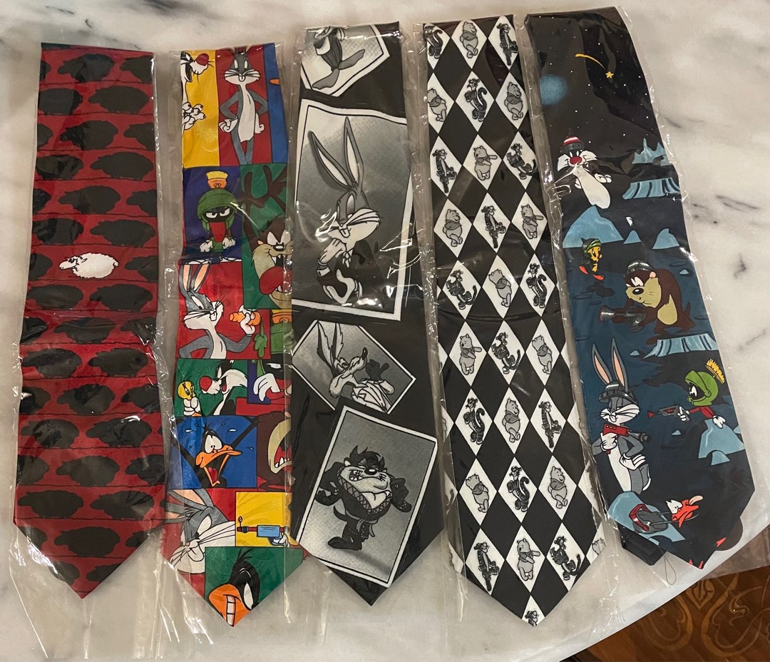Cartoon Ties, Men's Fashion, Watches & Accessories, Ties on Carousell