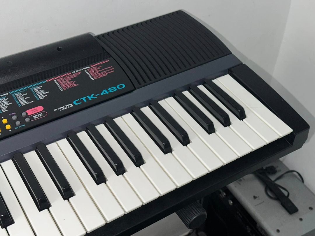 Casio CTK-480 61 Keys Electronic Piano Keyboard, Hobbies & Toys, Music ...
