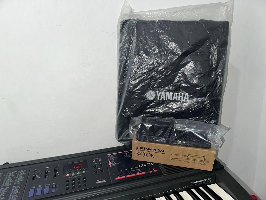 Casio CTK-550 61 Keys Portable Piano Keyboard Touch Response, Hobbies ...