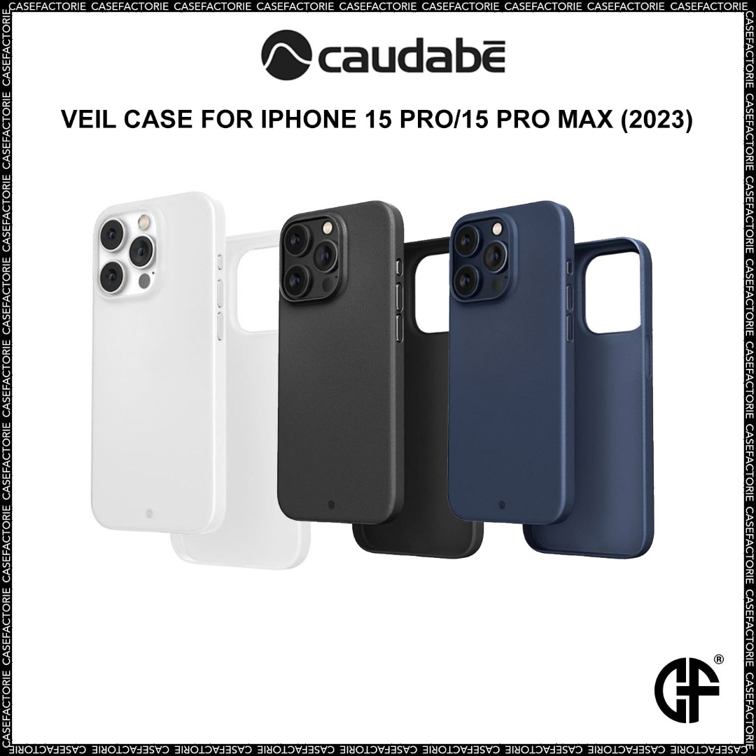 Caudabe Veil Case for iPhone 15 Pro/Pro Max (2023), Mobile Phones ...