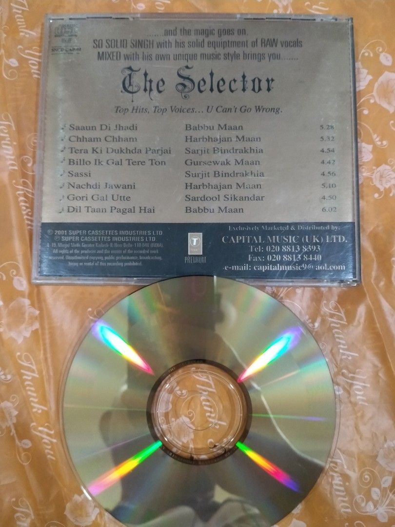 CD THE SELECTOR so solid Singh, Hobbies & Toys, Music & Media, CDs ...