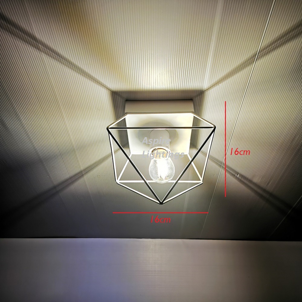 Ceiling LED Light White Balcony Bathroom Toilet Store Yard Bomb Shelter Lighting Lamp, Furniture ...