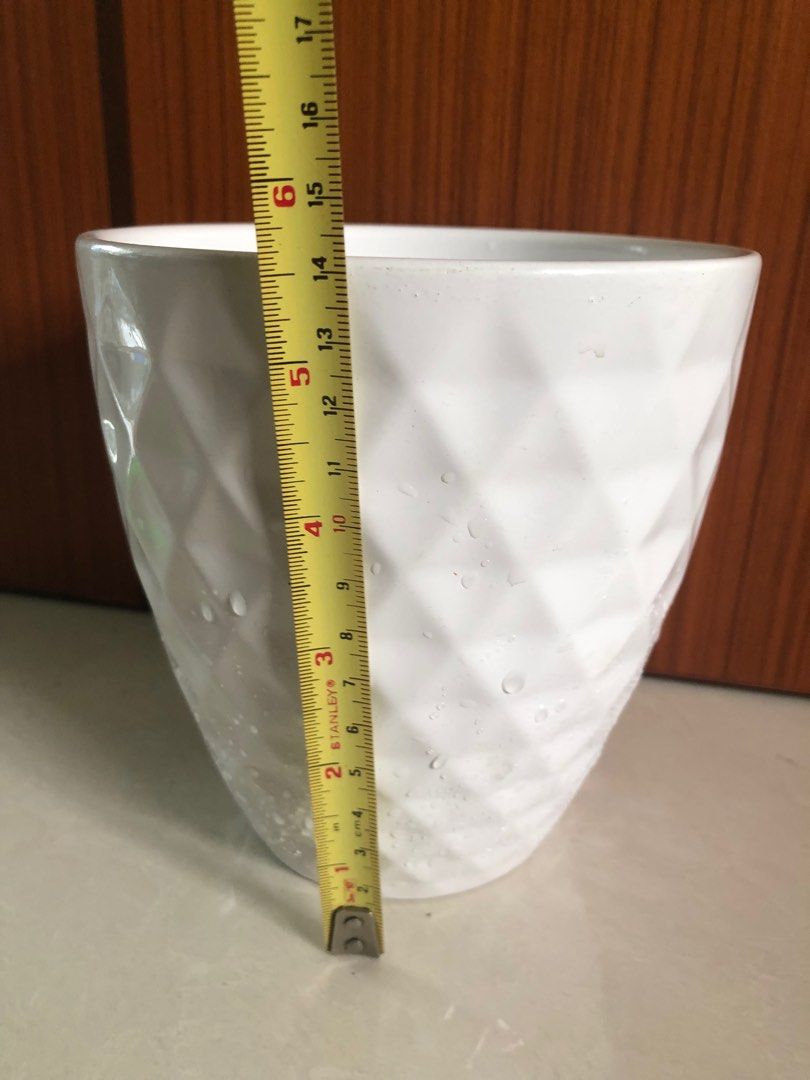 Ceramic Flower Pots without holes, Furniture & Home Living, Gardening ...