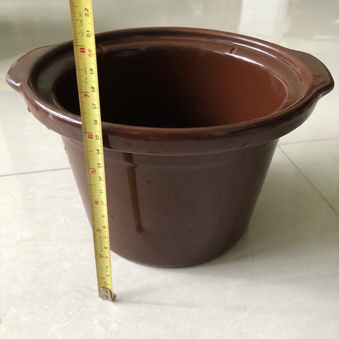 Ceramic Flower Pots without holes, Furniture & Home Living, Gardening ...