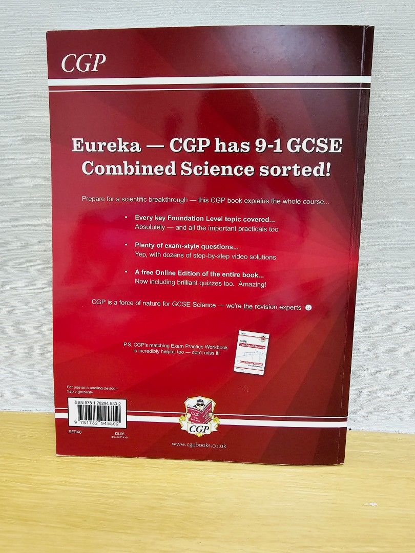 CGP GCSE English A Christmas Carol The Text Guide ; GCSE Combined Science Revision Guide ...