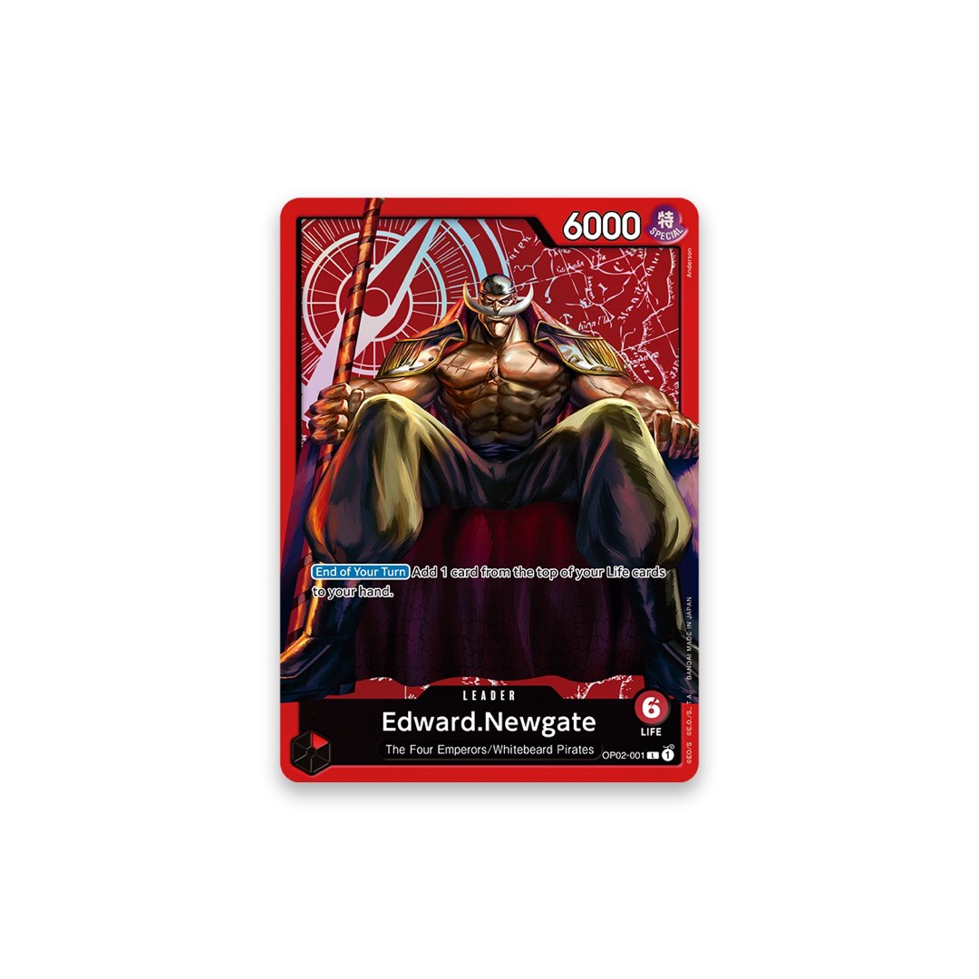 Championship White Beard leader One Piece TCG 2023 Championship Promo ...