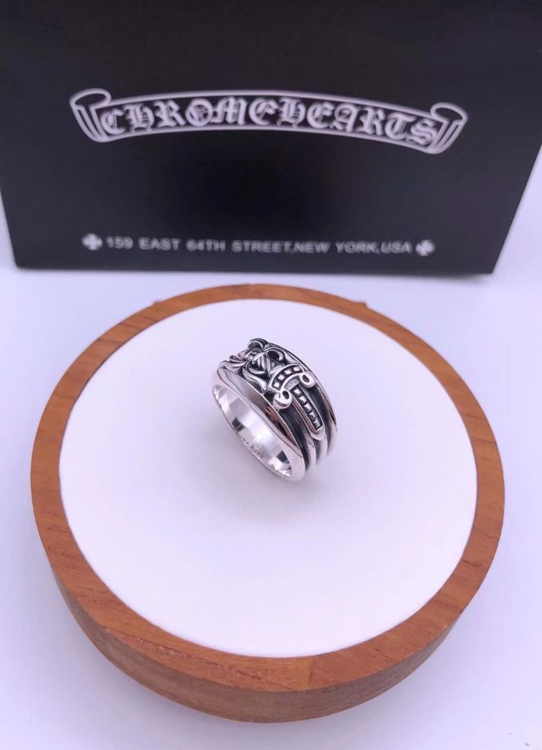 CHROME HEARTS RING, Luxury, Accessories on Carousell