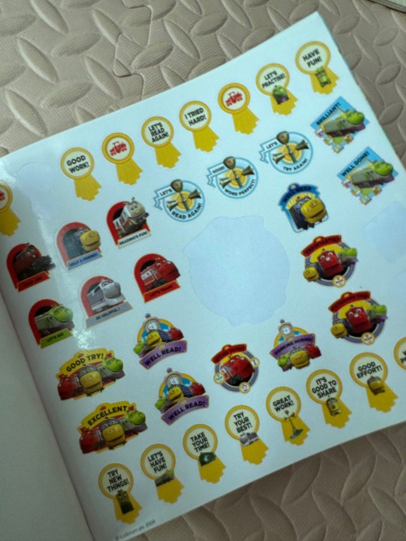 Chuggington Wake Up Wilson (w/ stickers incomplete), Hobbies & Toys ...