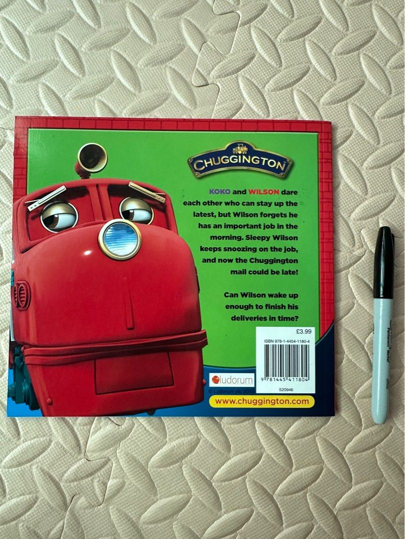 Chuggington Wake Up Wilson (w/ stickers incomplete), Hobbies & Toys ...