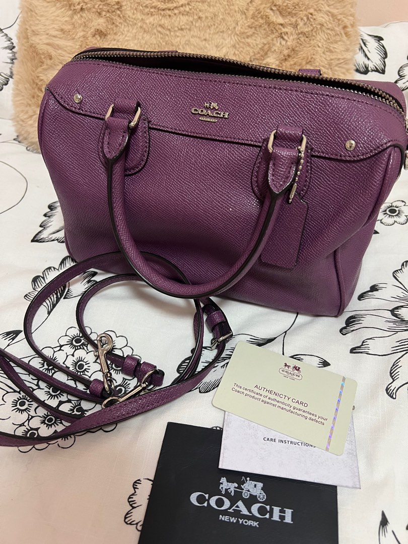 Coach cross body mini Bennett, Luxury, Bags & Wallets on Carousell