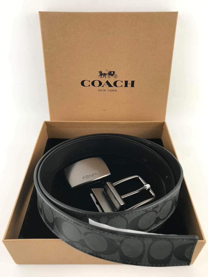 Coach Mens Belt, Men's Fashion, Watches & Accessories, Belts on Carousell