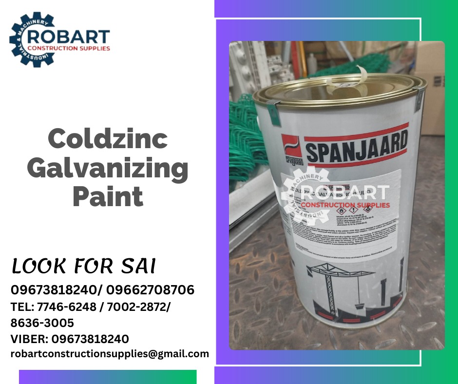 Coldzinc Galvanizing Paint, Commercial & Industrial, Construction Tools ...
