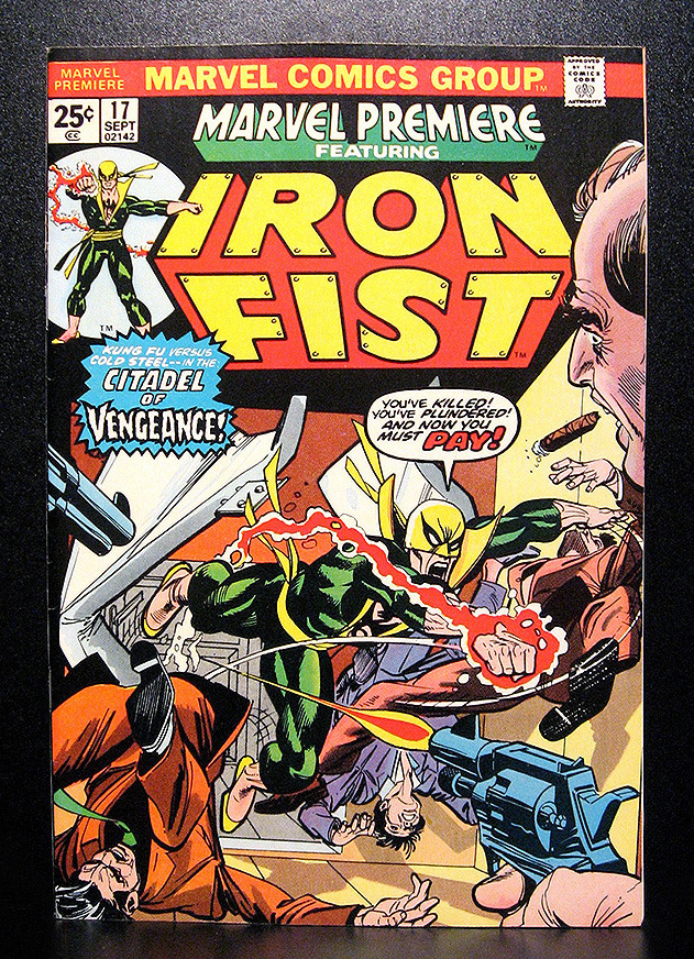 COMICS: Marvel Premiere #17 (1974), 1st Triple-Iron app/3rd Iron Fist ...
