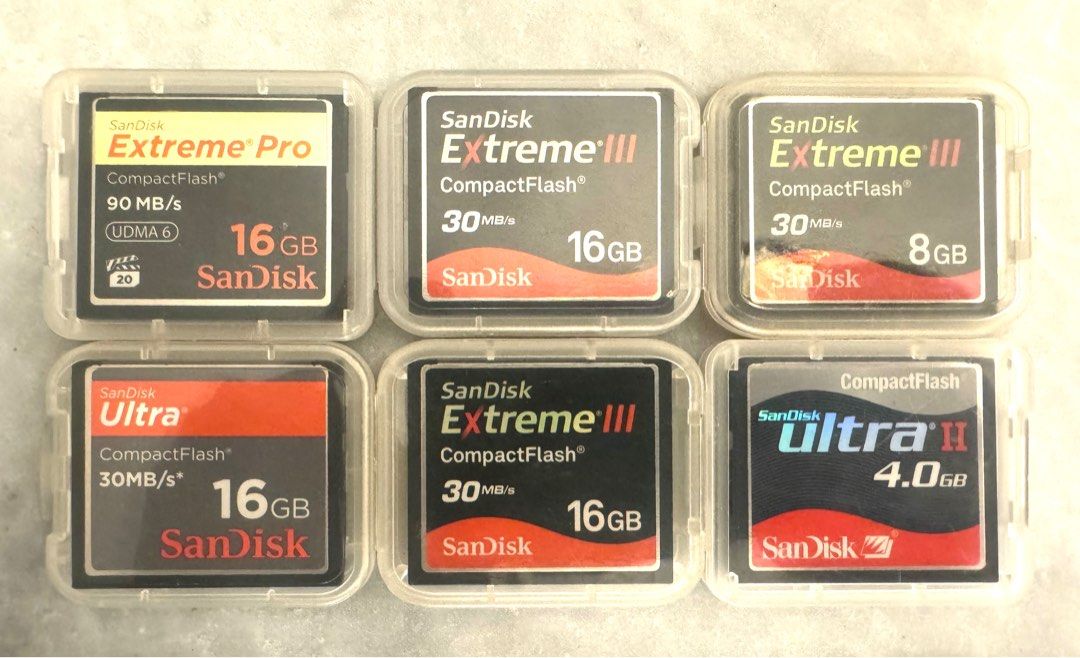 Compact Flash card / CF card SanDisk, Photography, Photography ...