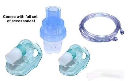 Compressor Nebulizer Full Set with Accessories [ISO13485], Health ...