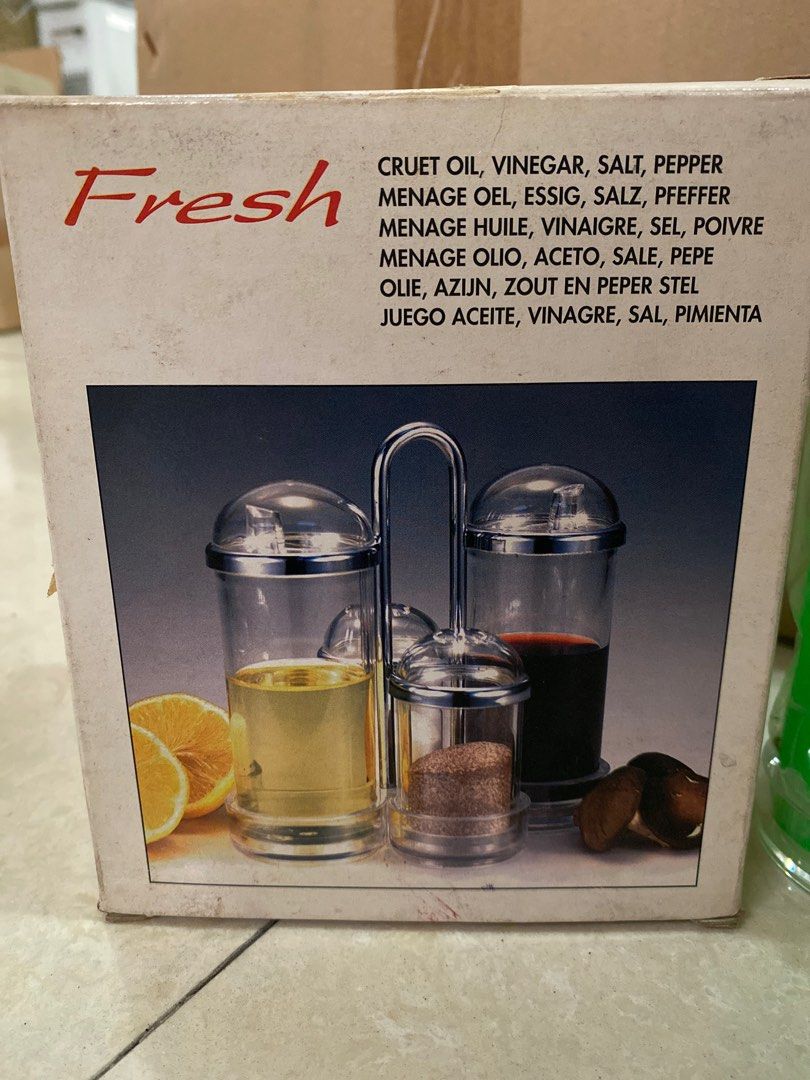 Condiments Container 4-in-1 Kitchen Organizer Essentials, TV & Home ...