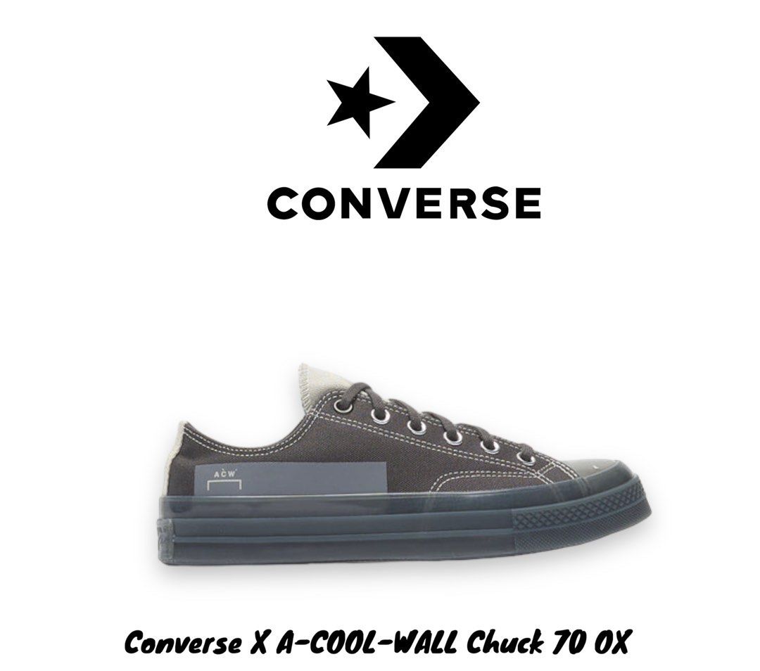 Converse X A-COOL-WALL Chuck 70 OX, Men's Fashion, Footwear, Sneakers ...