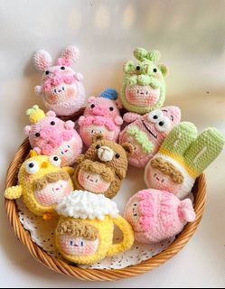 Crochet Key Chain Cover, Hobbies & Toys, Stationery & Craft, Handmade ...