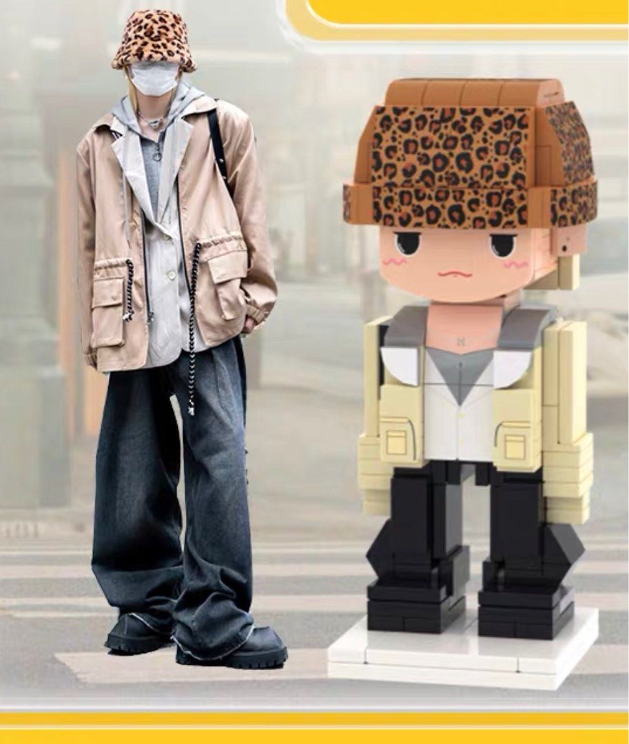 Customised Block Figure | Personalised Couple Brick Figure Lego ...