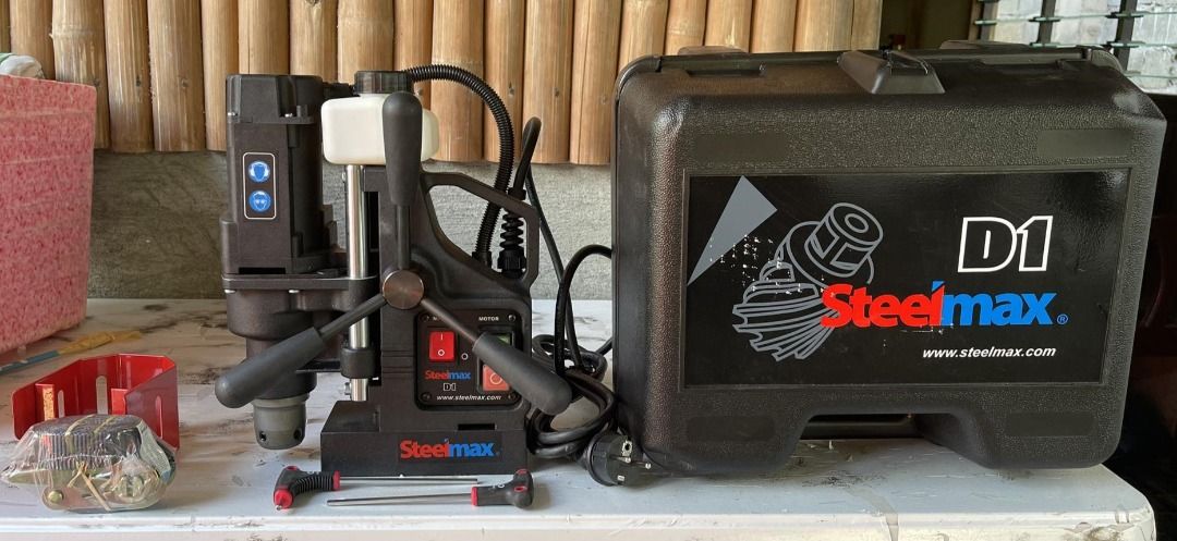 D1 Compact Portable Magnetic Drill (STEELMAX), Commercial & Industrial ...