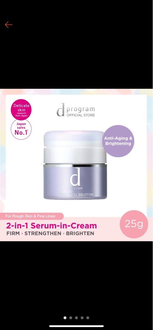 D Program Power Vital Solution, Beauty & Personal Care, Face, Face Care ...